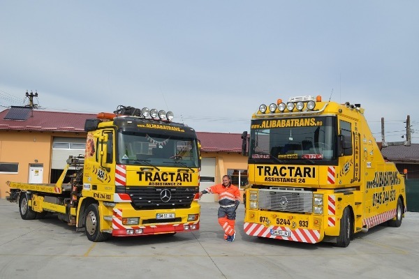 Flota Ali Baba Tractari SM - Parc Autospeciale, Platforme, Automacara ...